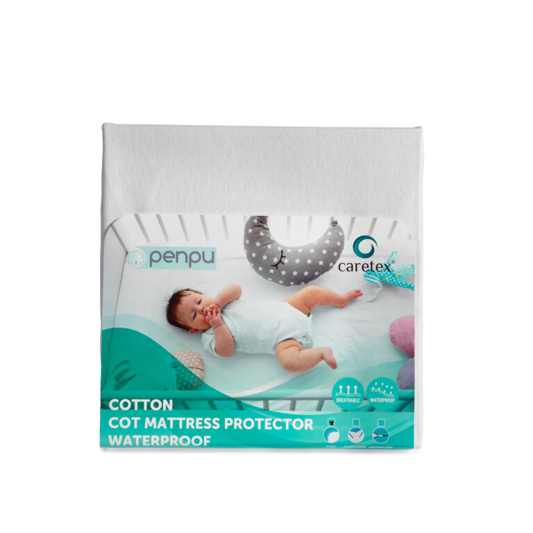 Caretex® Penpu Cotton Waterproof Fitted Mattress Protector | Aleva