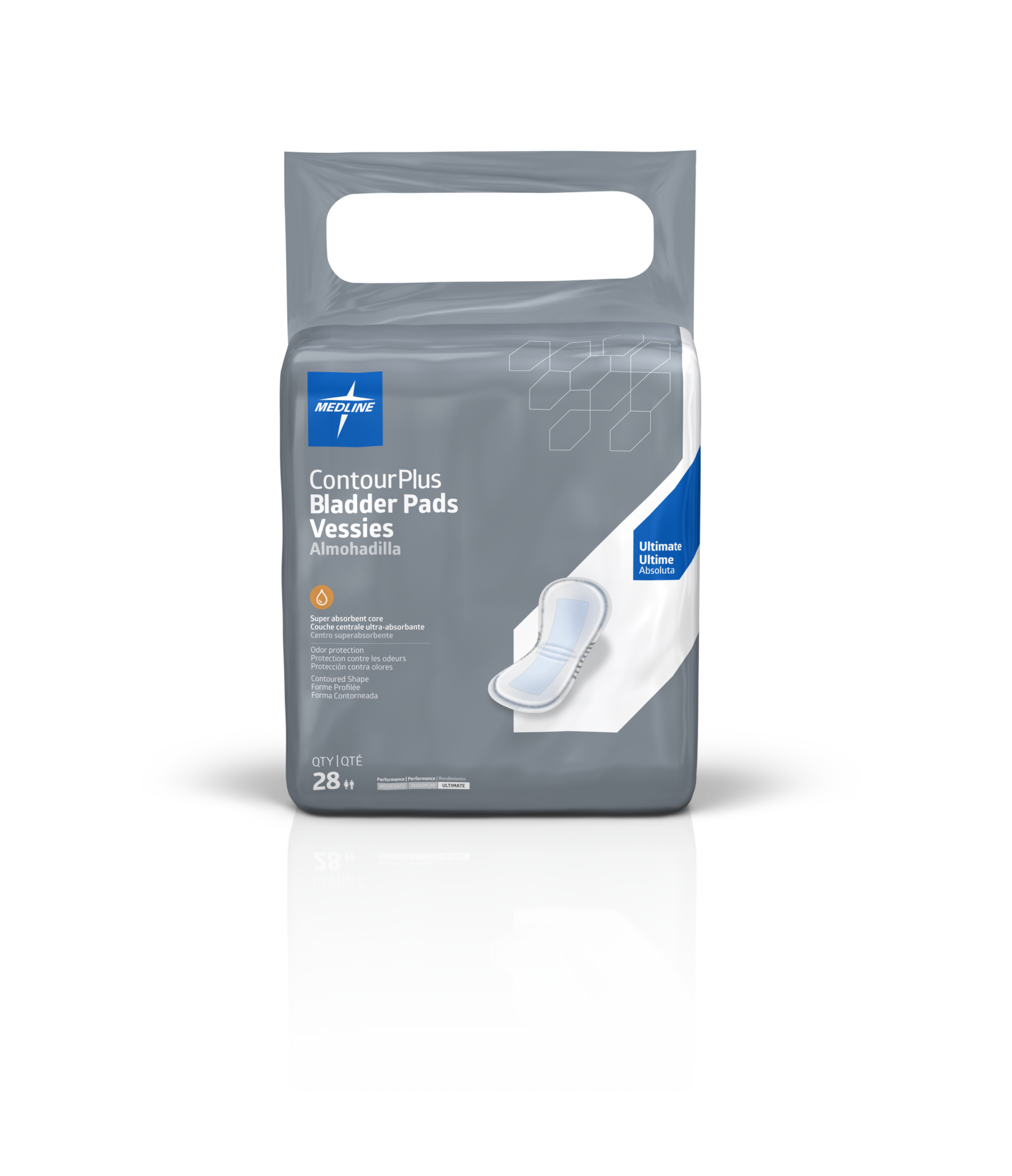 Medline® Contour Plus Bladder Pads | Aleva